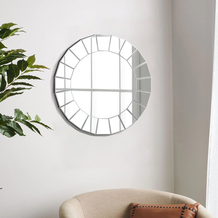 Mercer41 Onesto Round Wall Mirror | Wayfair