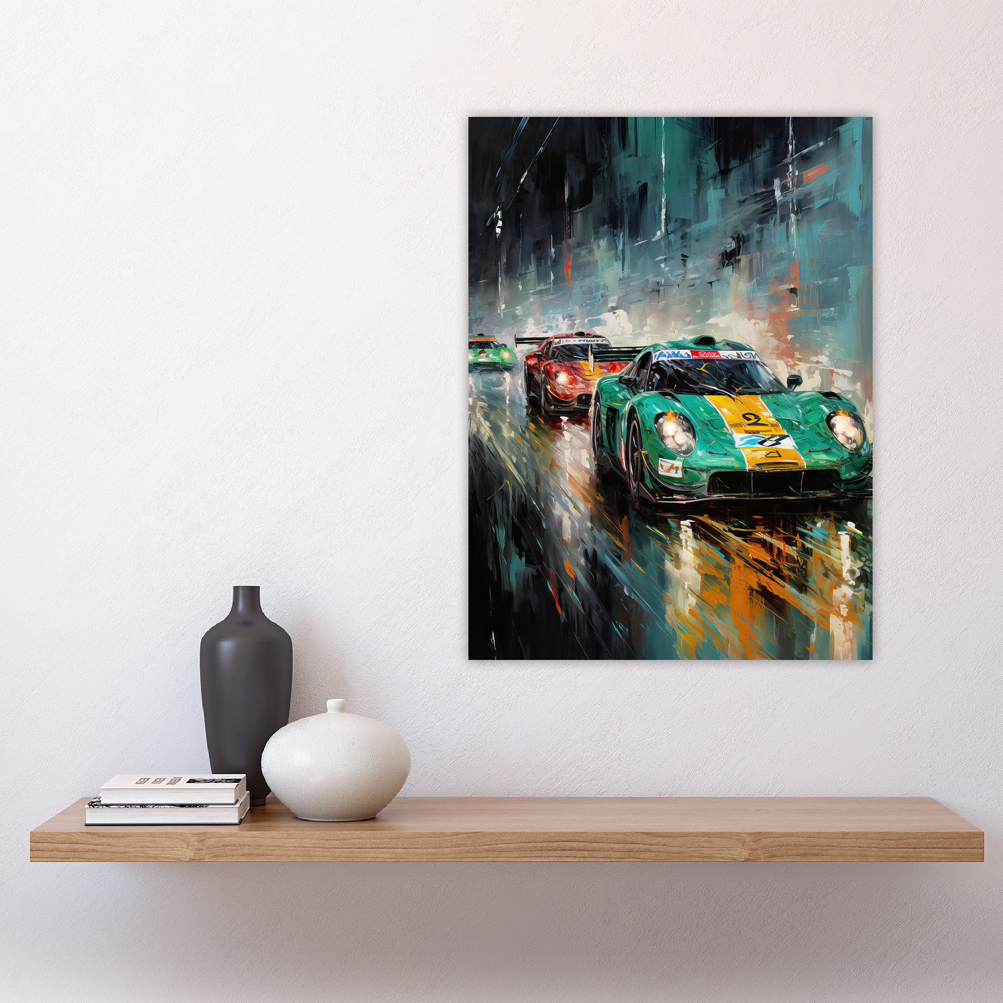 Borough Wharf Wall Art Print Sports Car Racing Motorsport Road Race ...