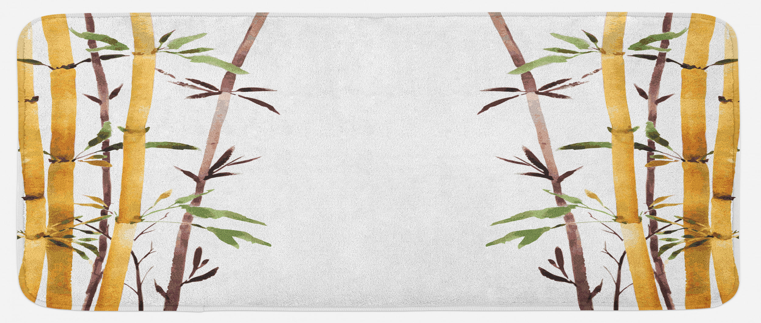 East Urban Home Bamboo Kitchen Mat | Wayfair