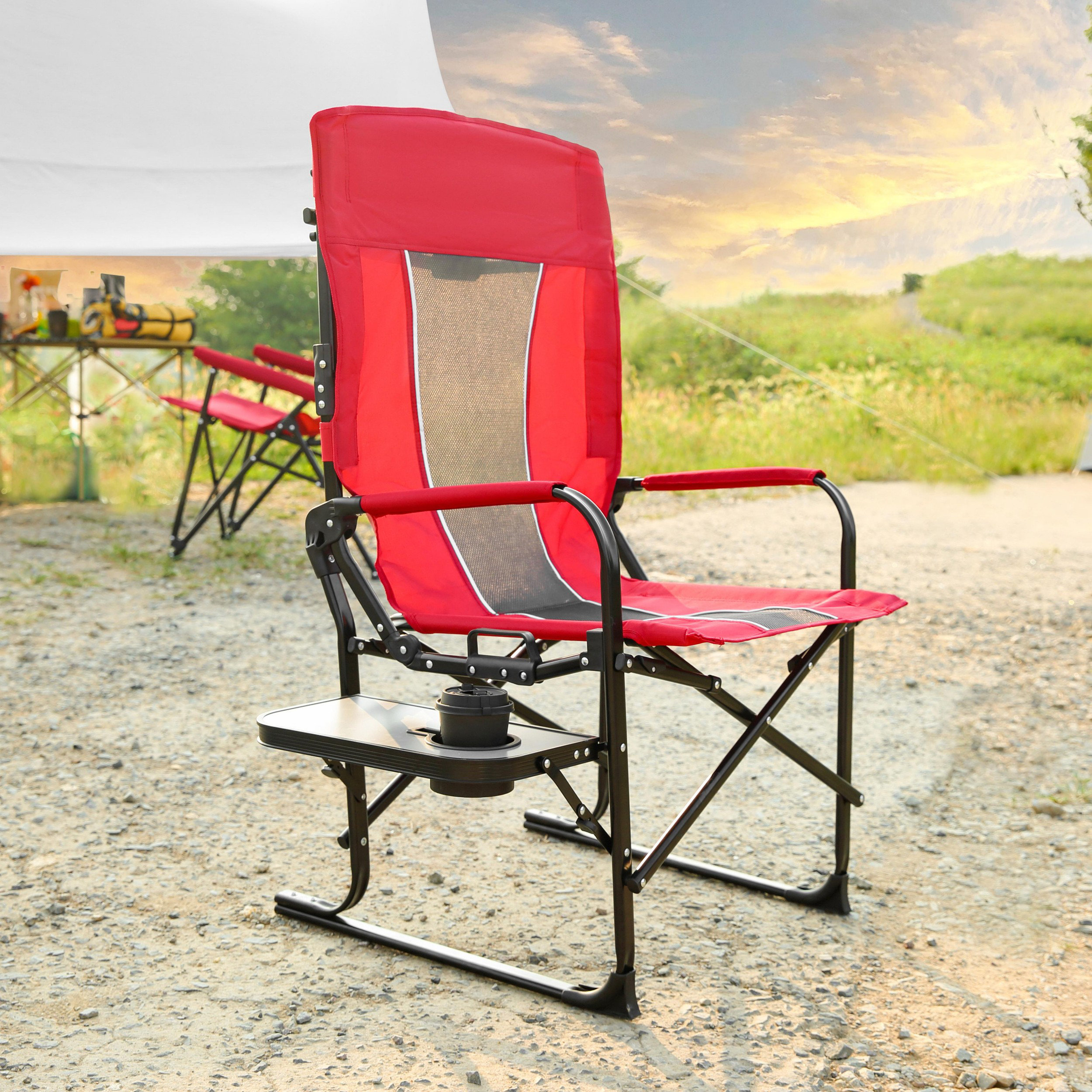 Arlmont & Co. Oversized Portable Folding Chair - Wayfair Canada
