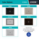 Lexicon Quartz Composite Rectangle Vanity Sink & Reviews | Joss & Main