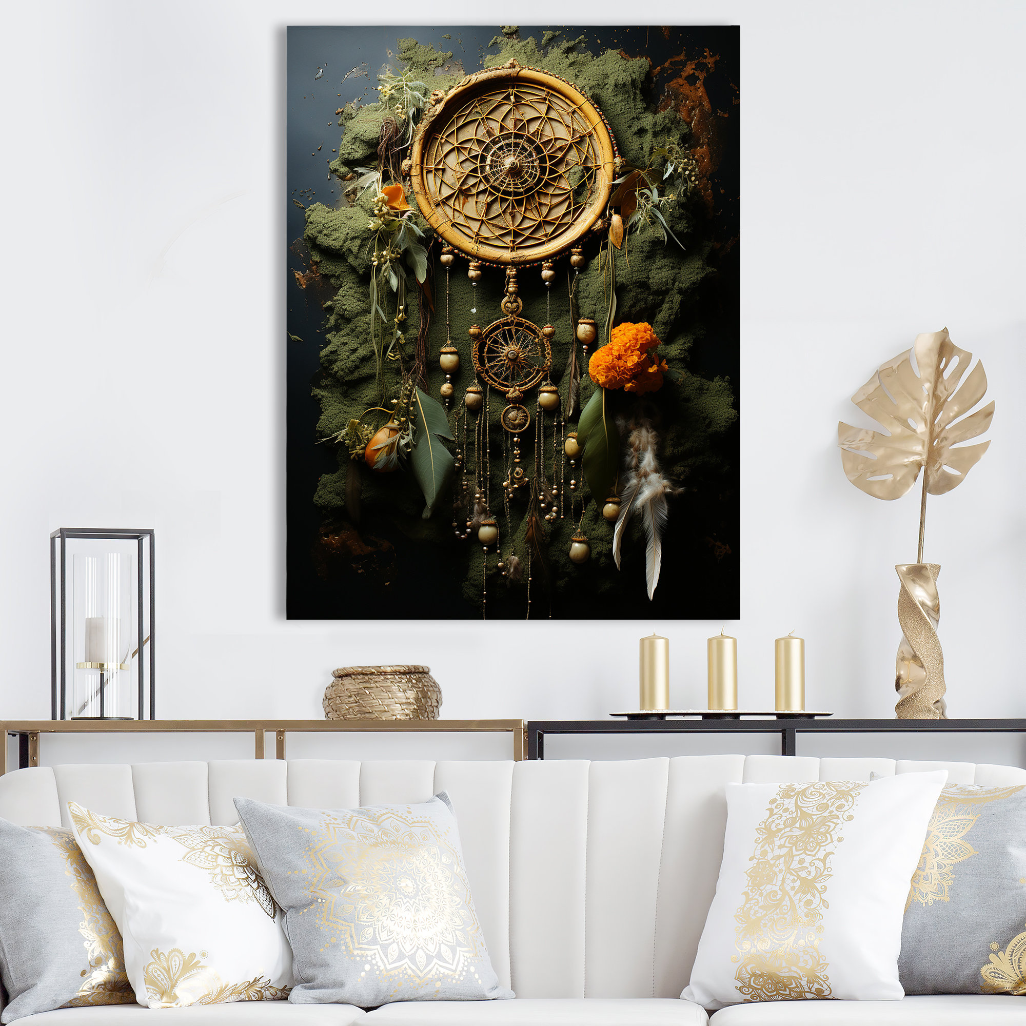Dakota Fields Native American Dream Catcher On Canvas Print | Wayfair