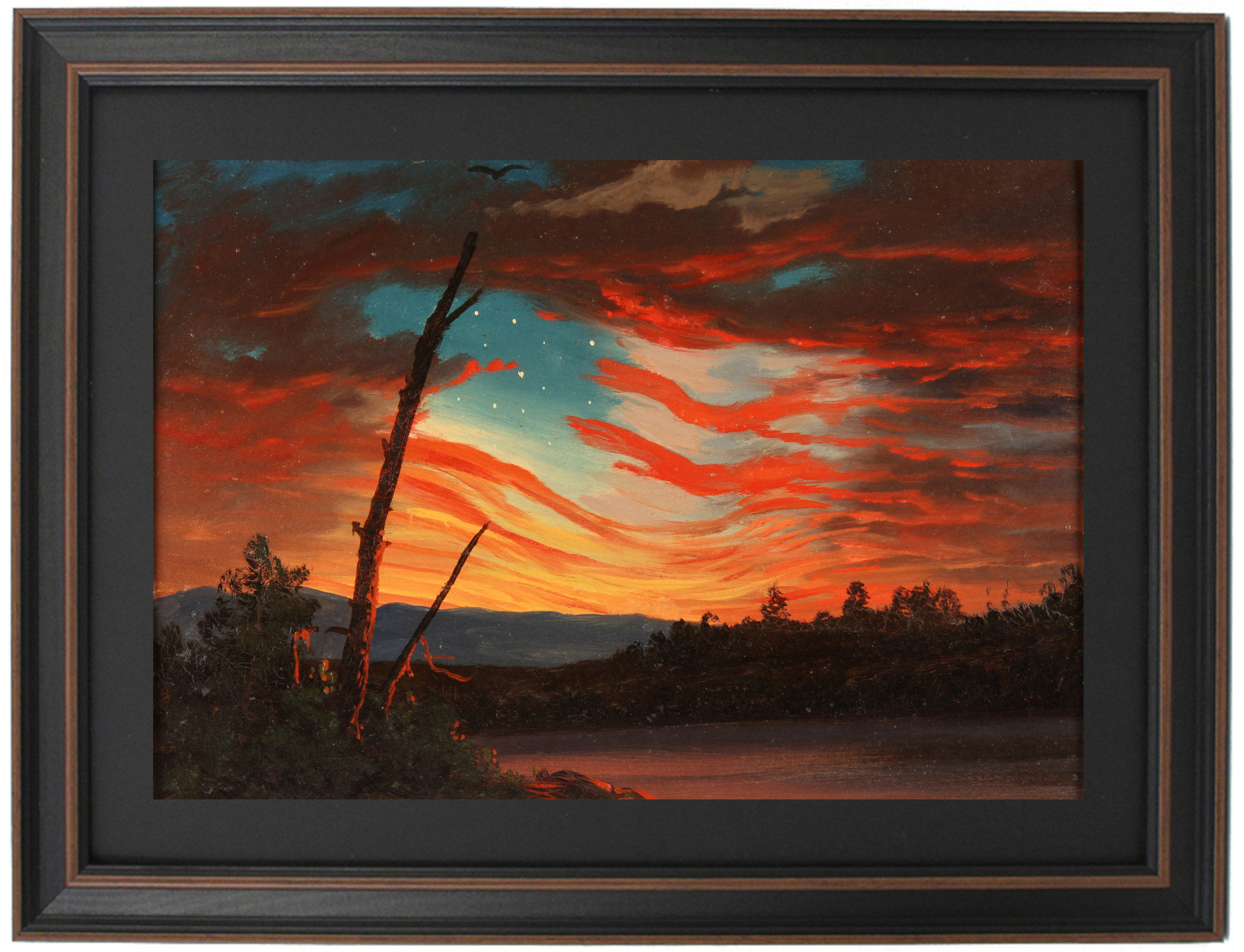 Red Barrel Studio® Our Banner In The Sky By Frederic Edwin Church | Wayfair