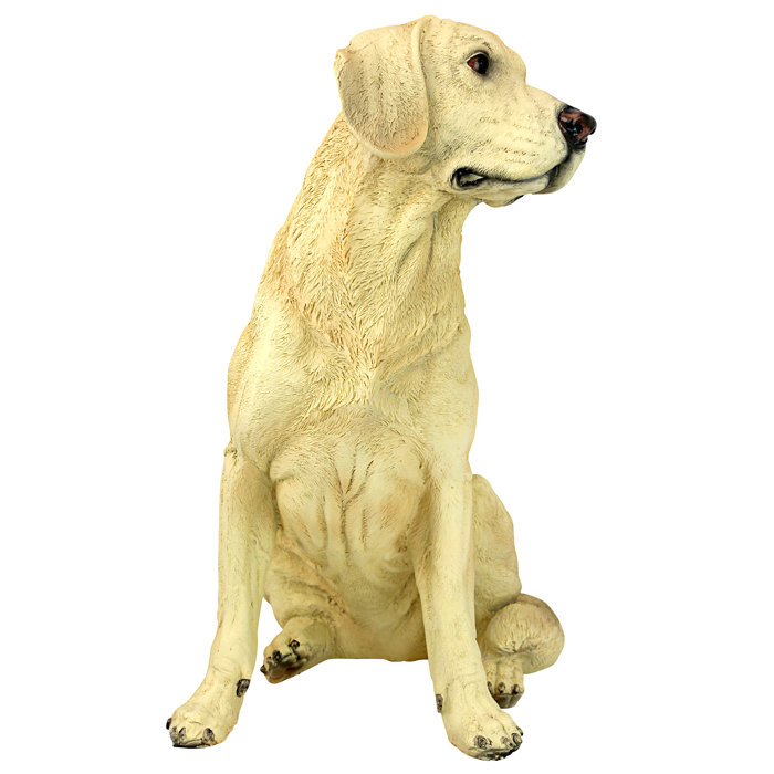 Design Toscano Golden Labrador Retriever Dog Figurine & Reviews | Wayfair
