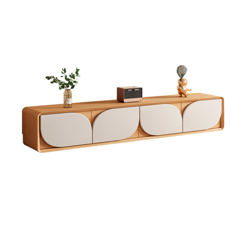 Orren Ellis Kinli Solid Wood 78.74'' W Storage Credenza | Wayfair