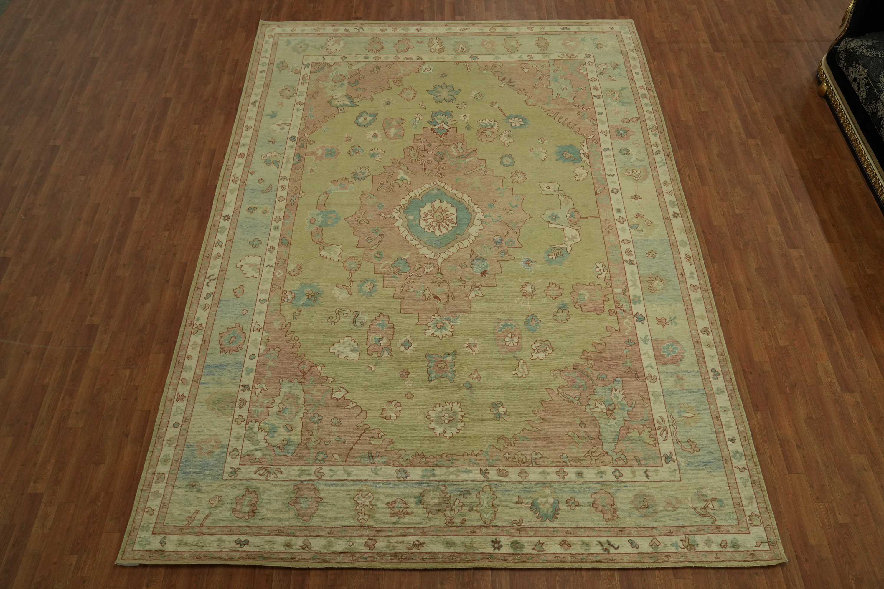 Isabelline Handmade Oushak Turkish Large Rug 10x14 | Wayfair