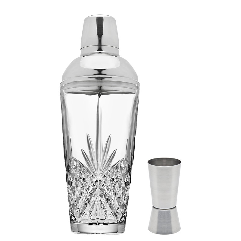 Godinger Silver Art Co Dublin Crystal Cocktail Shaker 17oz & Reviews ...