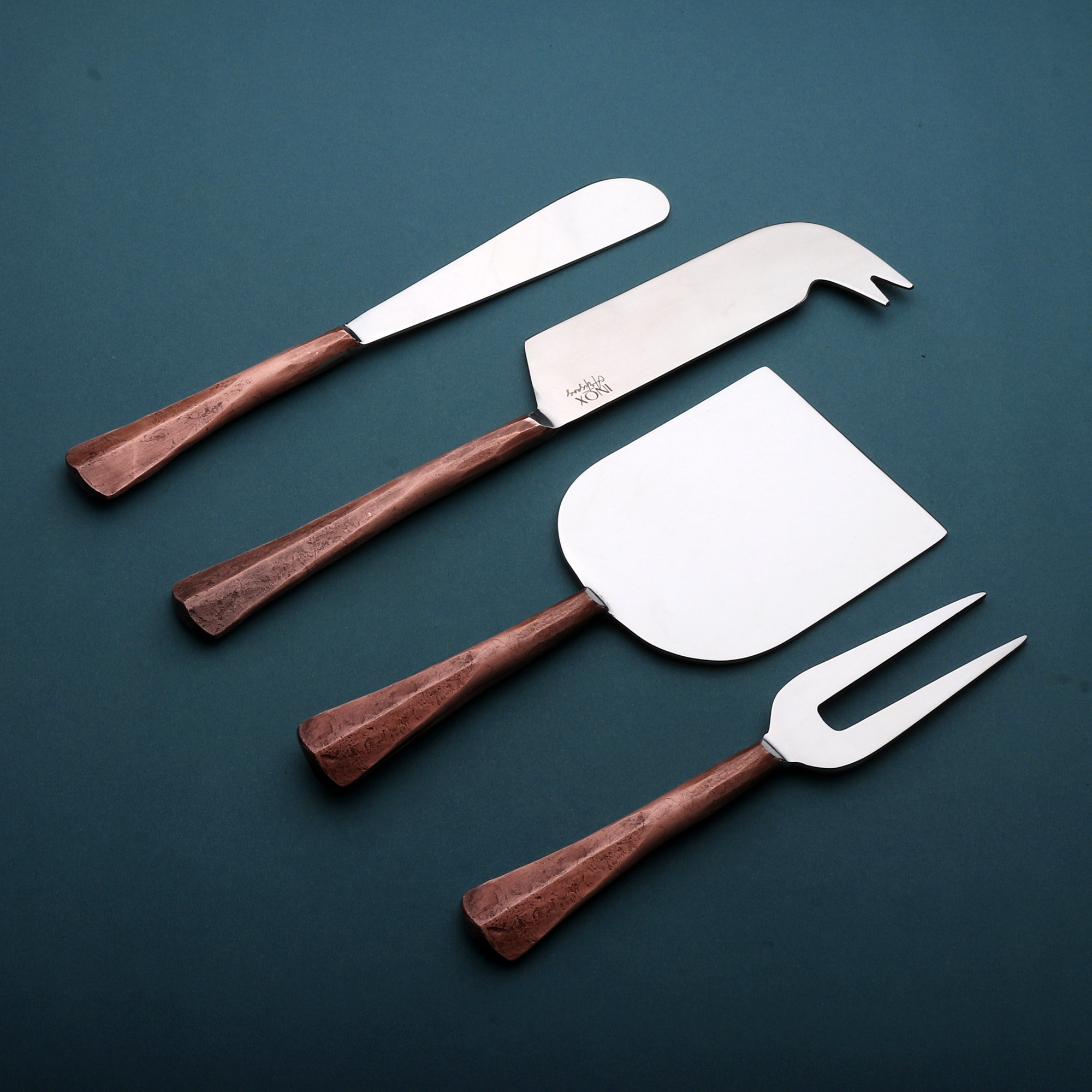 INOX Artisans Ridge 4 Piece Cheese Serving Set | Wayfair
