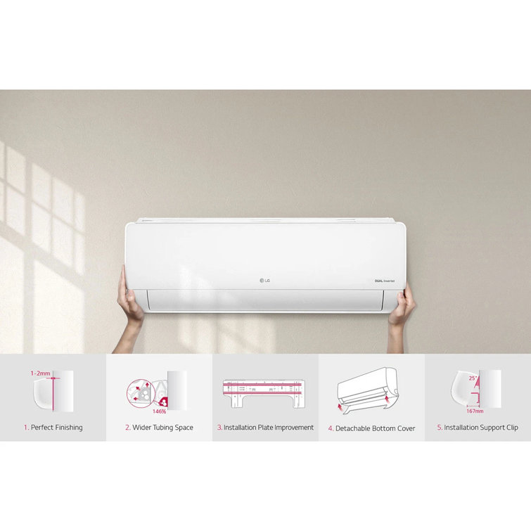 LG LSN243HLV3-SZ LG 24 000 BTU 21,5 SEER à zone unique Mini-Split AC ...