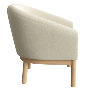 Wade Logan® Upholstered Barrel Chair & Reviews | Wayfair
