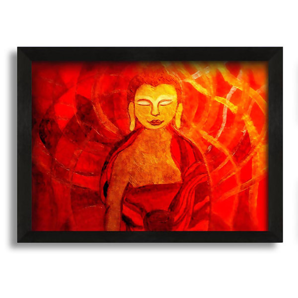 Latitude Vive Buddha Beautiful Buddhism - Single Picture Frame Graphic ...