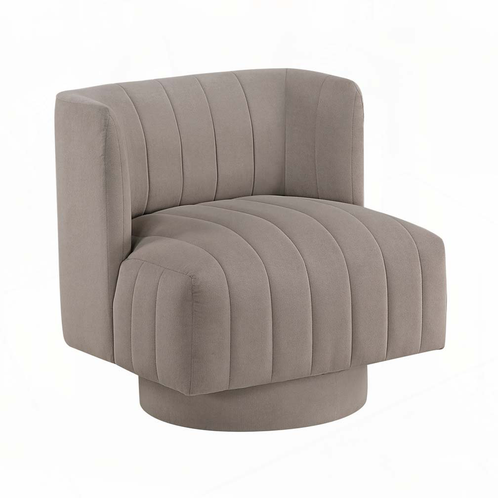 Latitude Run® Swivel Chair Upholstered Accent Chair | Wayfair