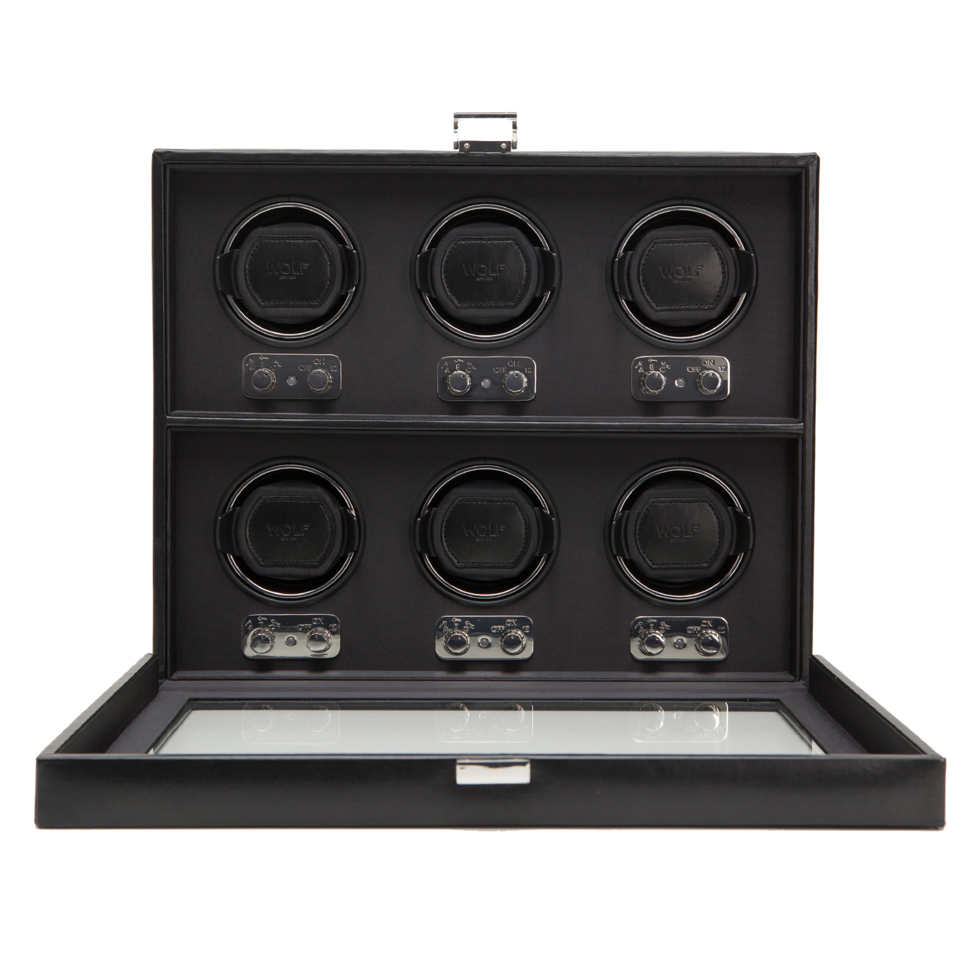 Wolf Heritage Module 2.1 Six Slot Watch Winder & Reviews | Wayfair.co.uk