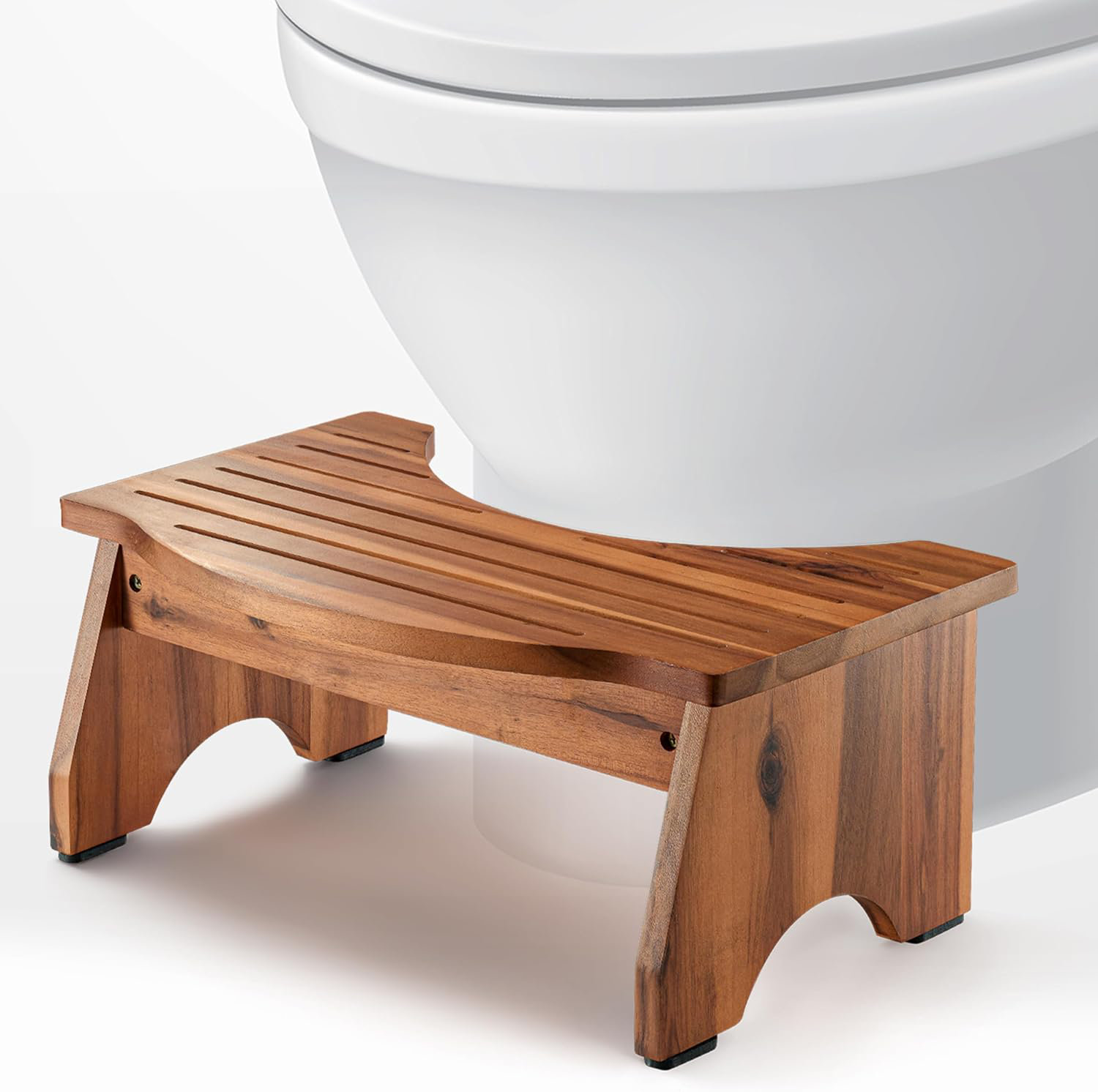 RIVERCITY CUSTOM CABINETRY, INC. Pooping Stool Squat With Anti Slip ...