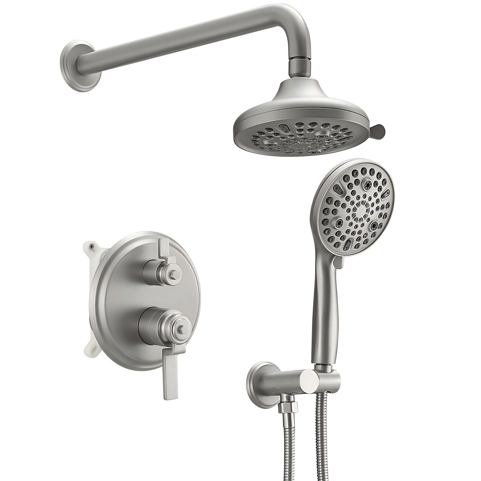 VIBRANTBATH Pressure-Balanced (Temperature And Volume) Shower Faucet ...