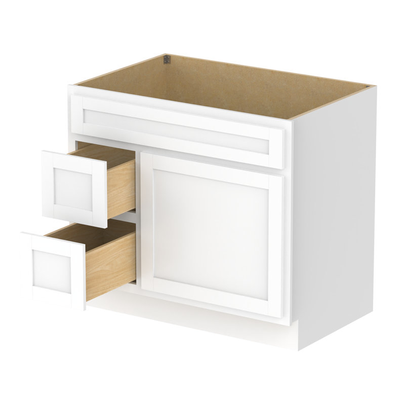 Home Beyond 36" Single Bathroom Vanity Base Only & Reviews | Wayfair