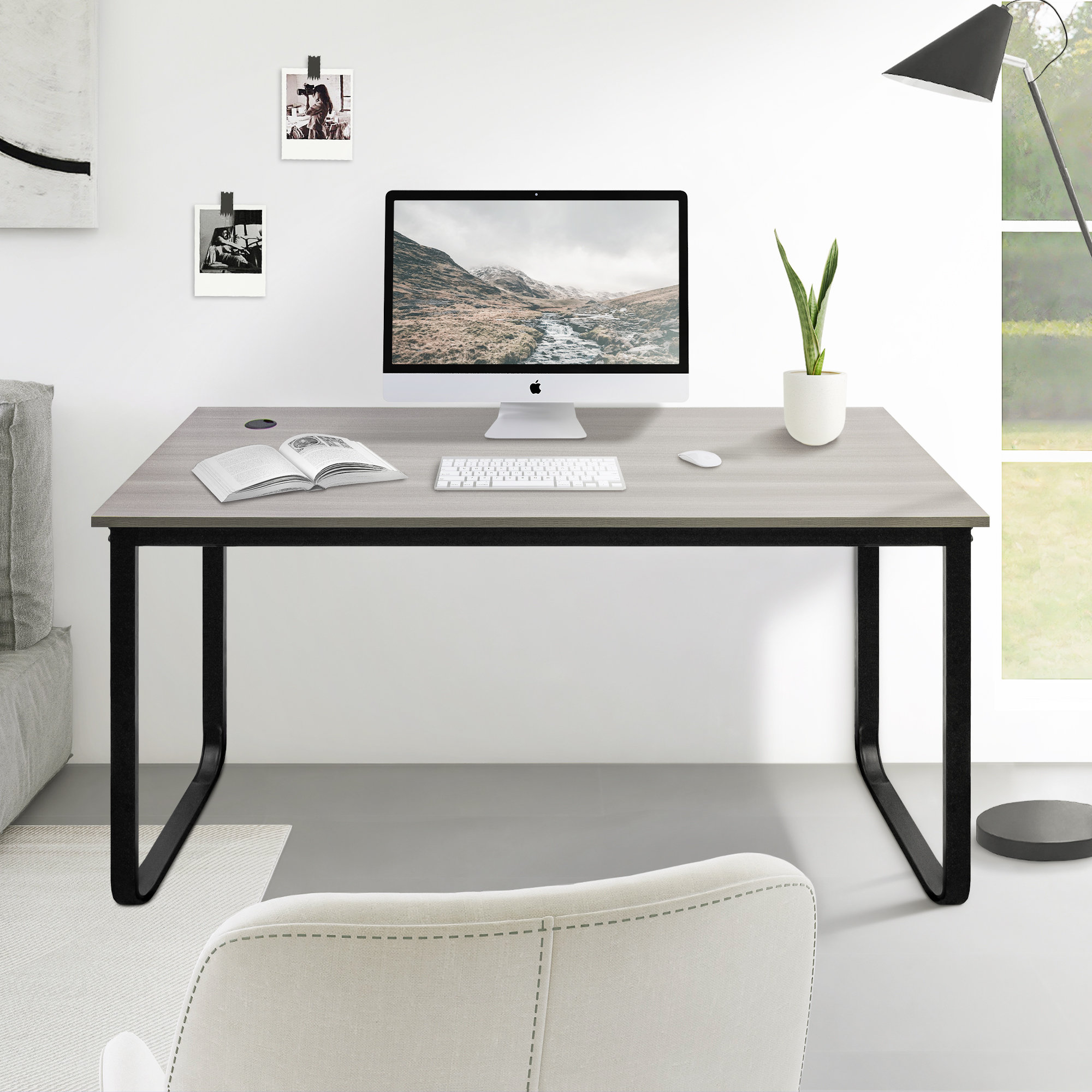 Ebern Designs Diljaan 55'' Desk | Wayfair