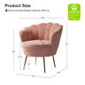 Etta Avenue™ Fauteuil demi-tonneau Hendrix et Commentaires - Wayfair Canada