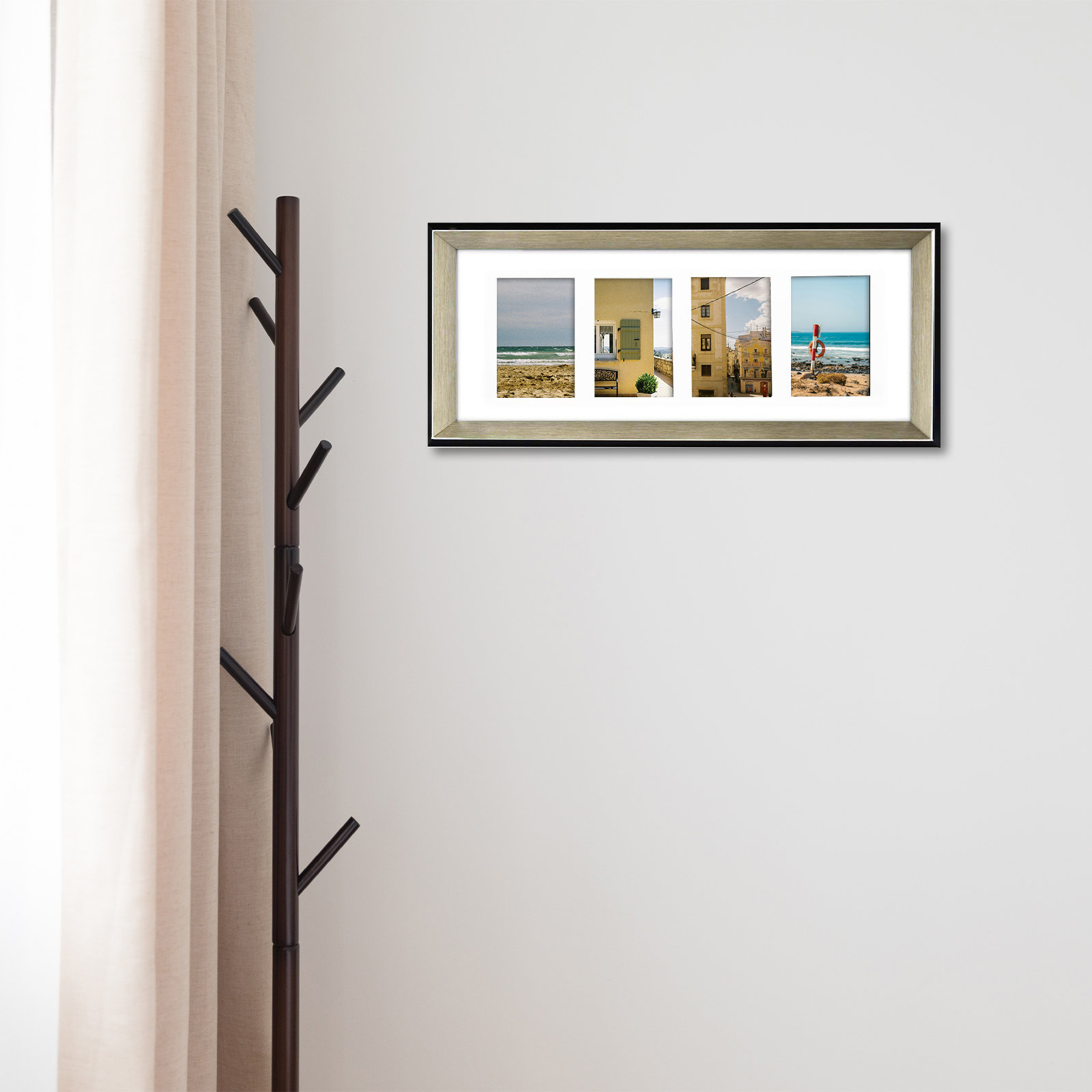 Mercer41 Collage Picture Frame With 4- Openings Display 4 Pictures ...