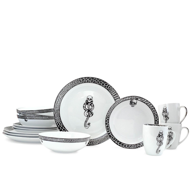 Ukonic 16 Piece Dinnerware Set, Service for 4 | Wayfair