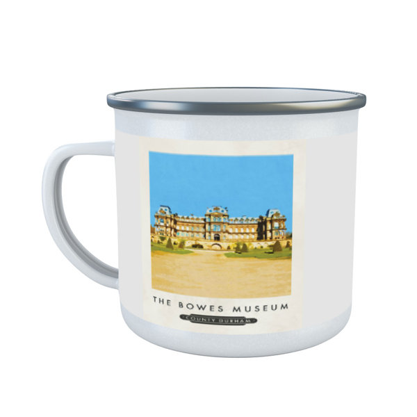 Happy Larry Oak Bowes Museum, County Durham Enamel Mug | Wayfair.co.uk