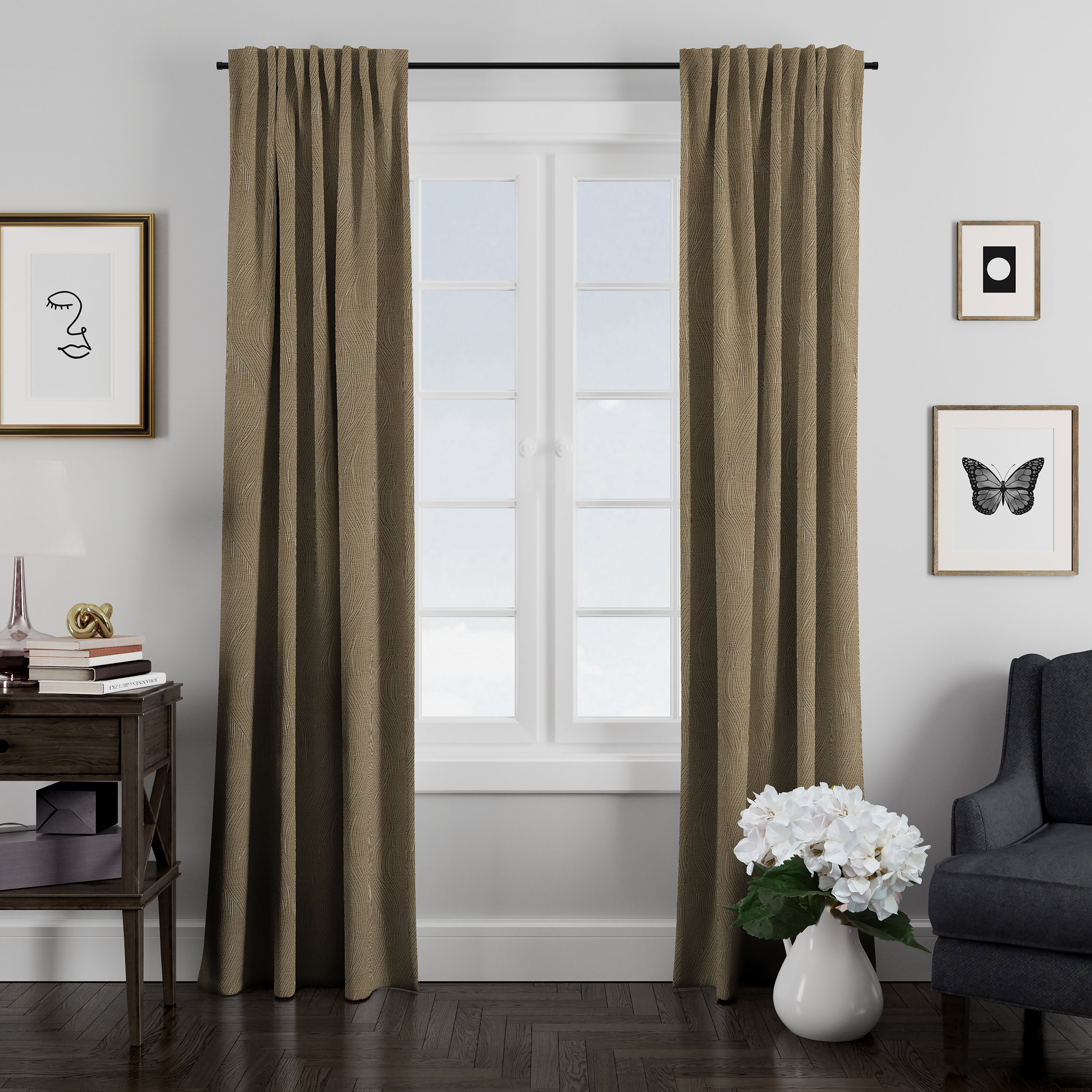 Colcha Linens Chestnut Park Drapery Panel | Wayfair