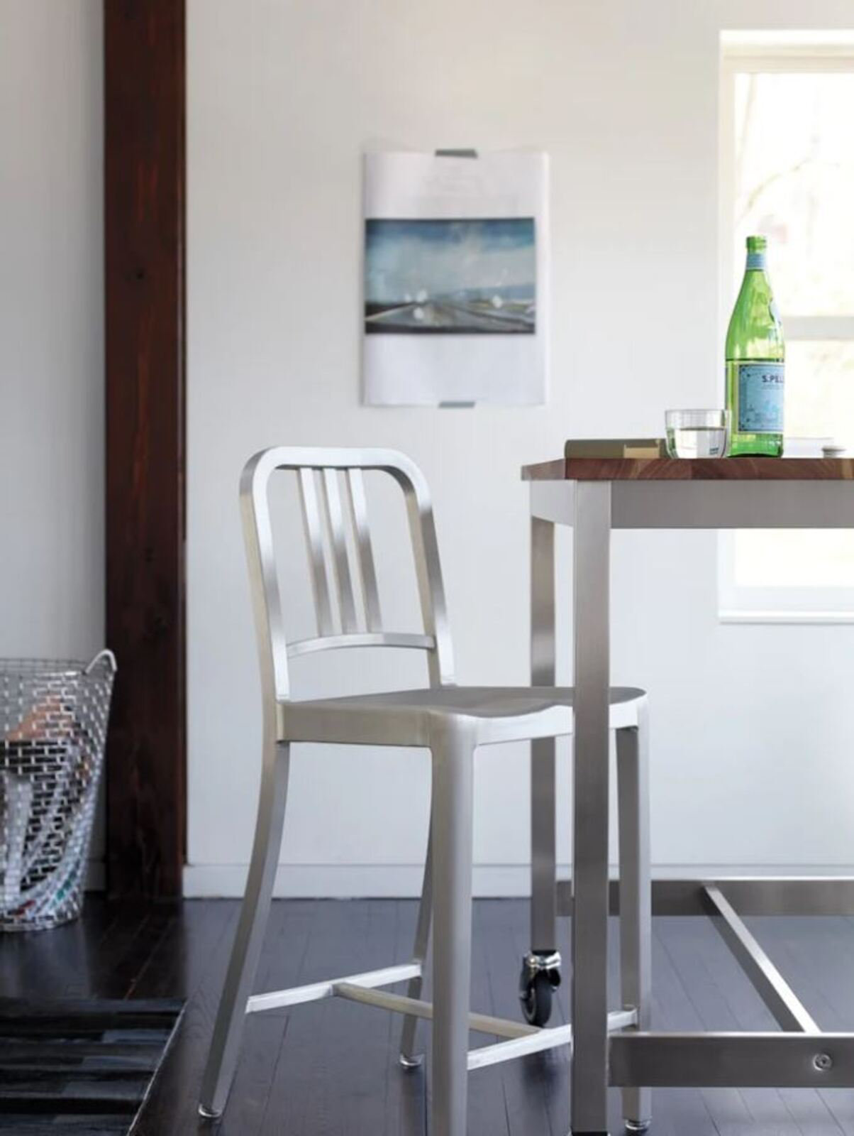 Rosdorf Park Naval Stainless Steel Stool | Wayfair