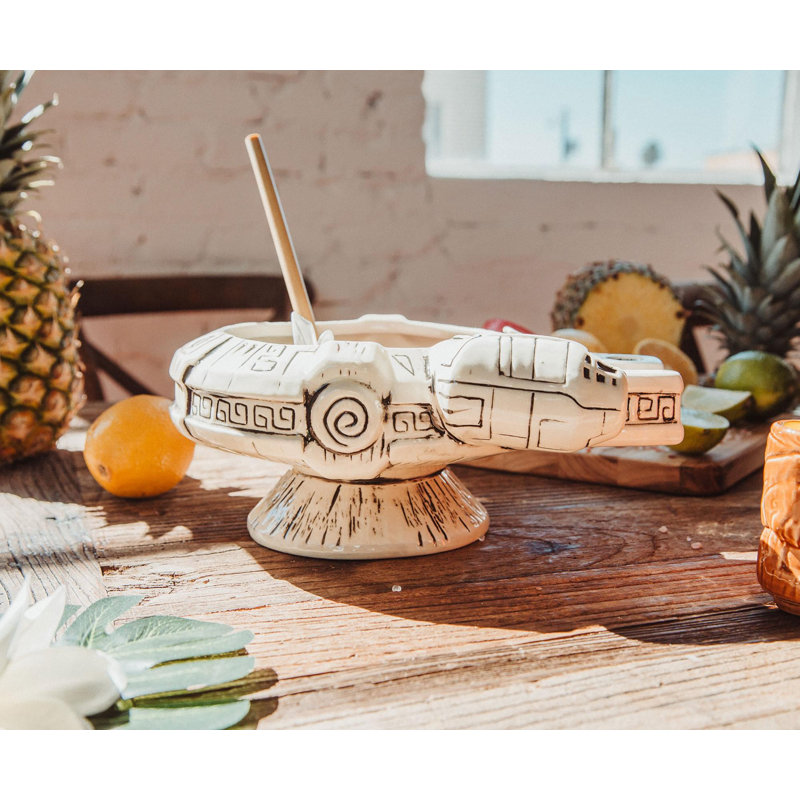 Bungalow Rose Mayzi Star Wars Millennium Falcon Punch Bowl Set With ...