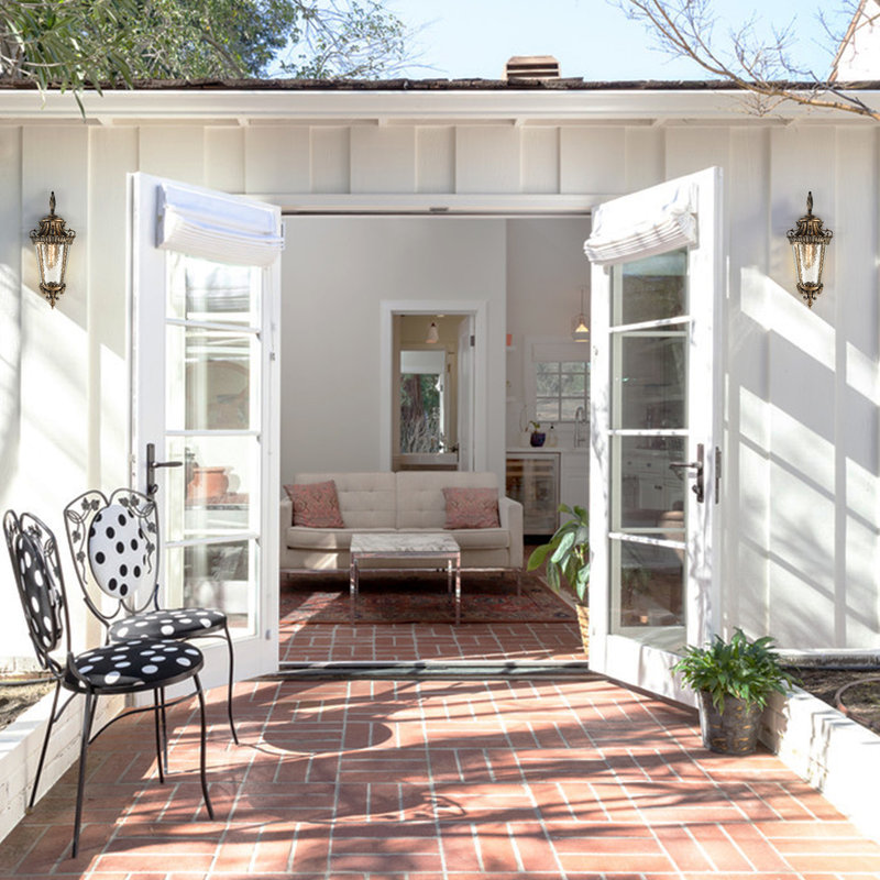 Astoria Grand Moa Outdoor Aluminum Wall Light - Wayfair Canada