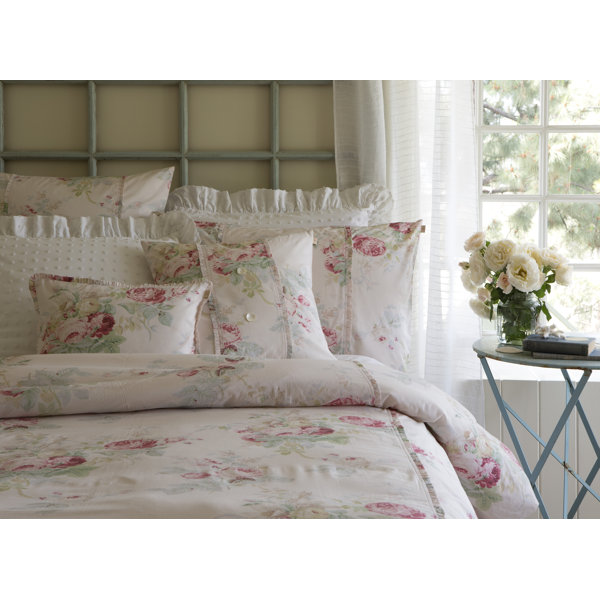 Taylor Linens Shore Farmhouse / Country Cotton Floral Duvet Cover ...