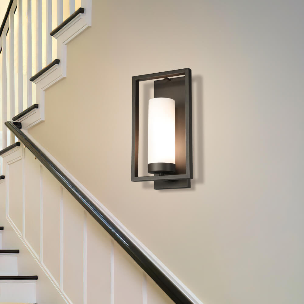 Ebern Designs Arleatha Iron Flush Mounted Sconce | Wayfair