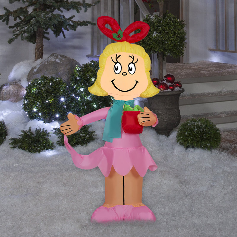 Gemmy Industries Christmas Inflatable Cindy Lou Who | Wayfair