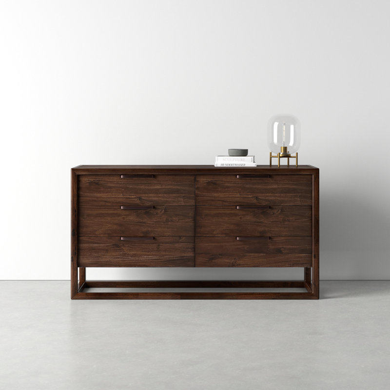 AllModern Rosy 6 Drawer 68" W Dresser | Wayfair