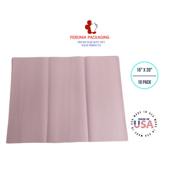 Feronia Packaging Disposable Paper New Baby Tissue Flowers for 10 ...