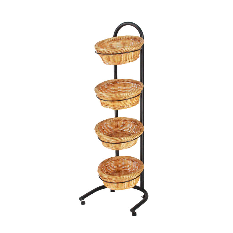 Rosalind Wheeler 4 Tier Stand Display Basket | Wayfair