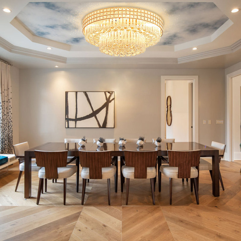 Rosdorf Park Heera 5 - Light Dimmable LED Tiered Chandelier | Wayfair