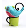 Ebern Designs Bron Blue Bird 0.38-qt. Teapot Kettle Set for One ...