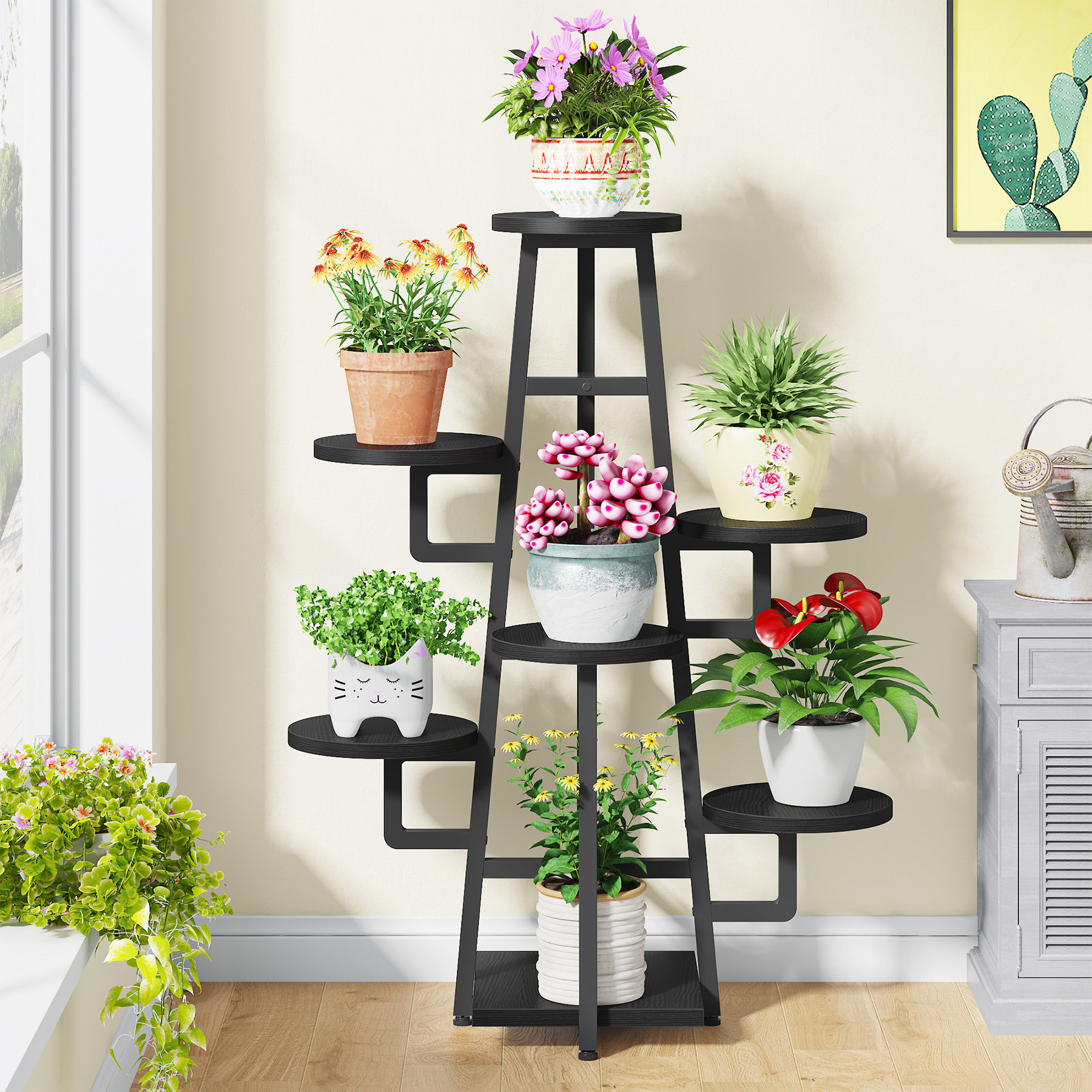 Trent Austin Design® Zoya Rectangular Multi-tiered Plant Stand ...