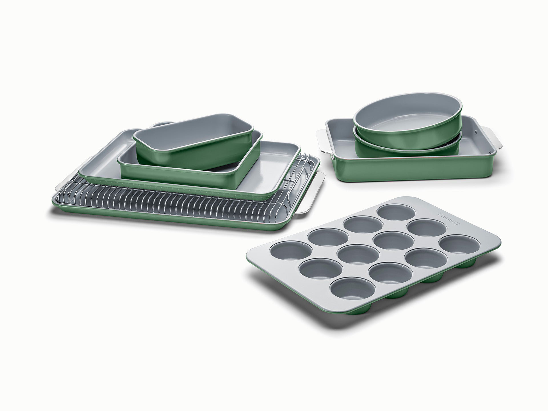 Caraway 11Pc Non-Toxic Nonstick Ceramic Mega Bakeware Set | Birch Lane
