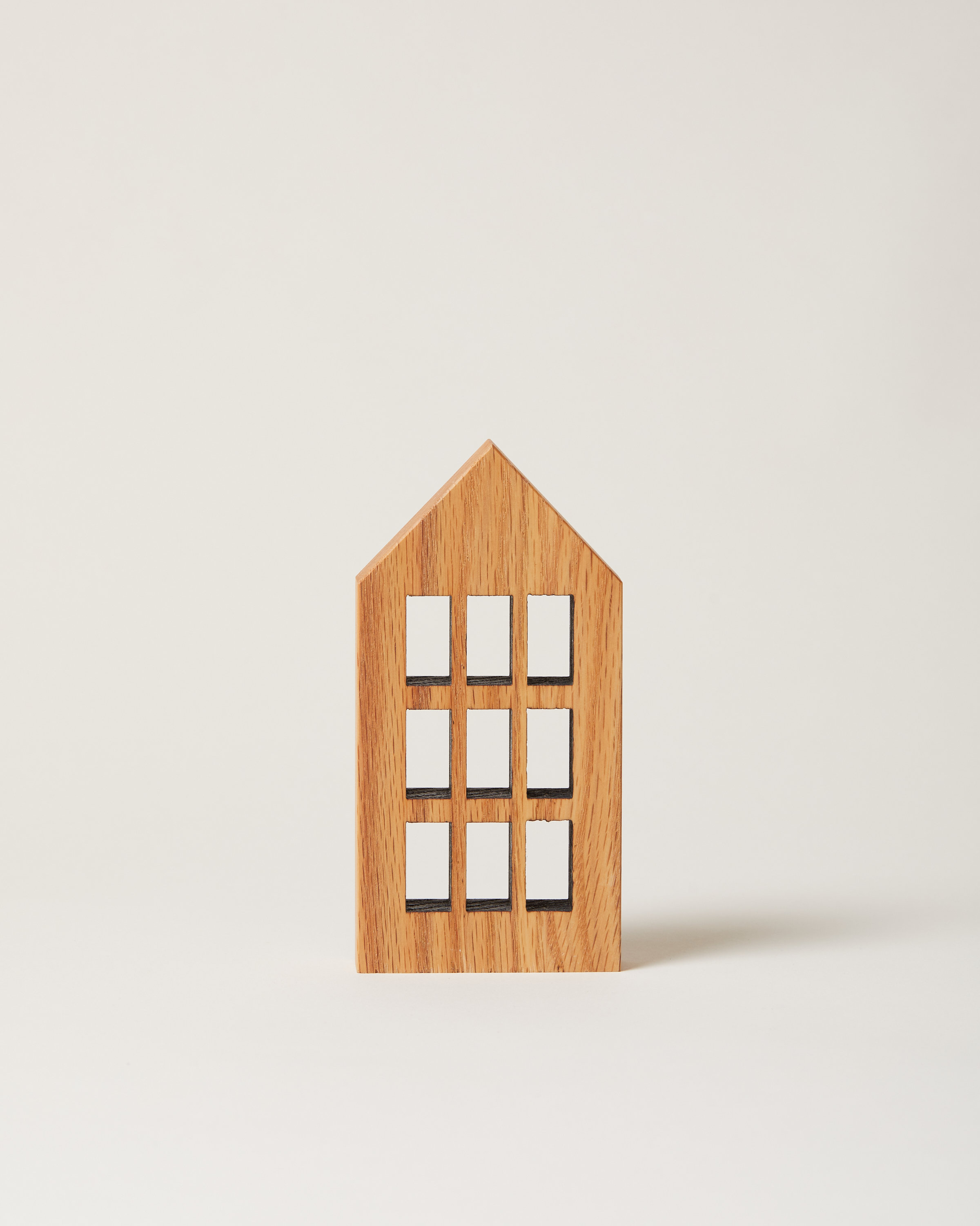 Farmhouse Pottery Crafted Wooden Houses - Oak - Townhome | Perigold