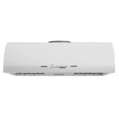 Unique Classic Retro 30" 700 CFM Ducted Under Cabinet Range Hood with ...