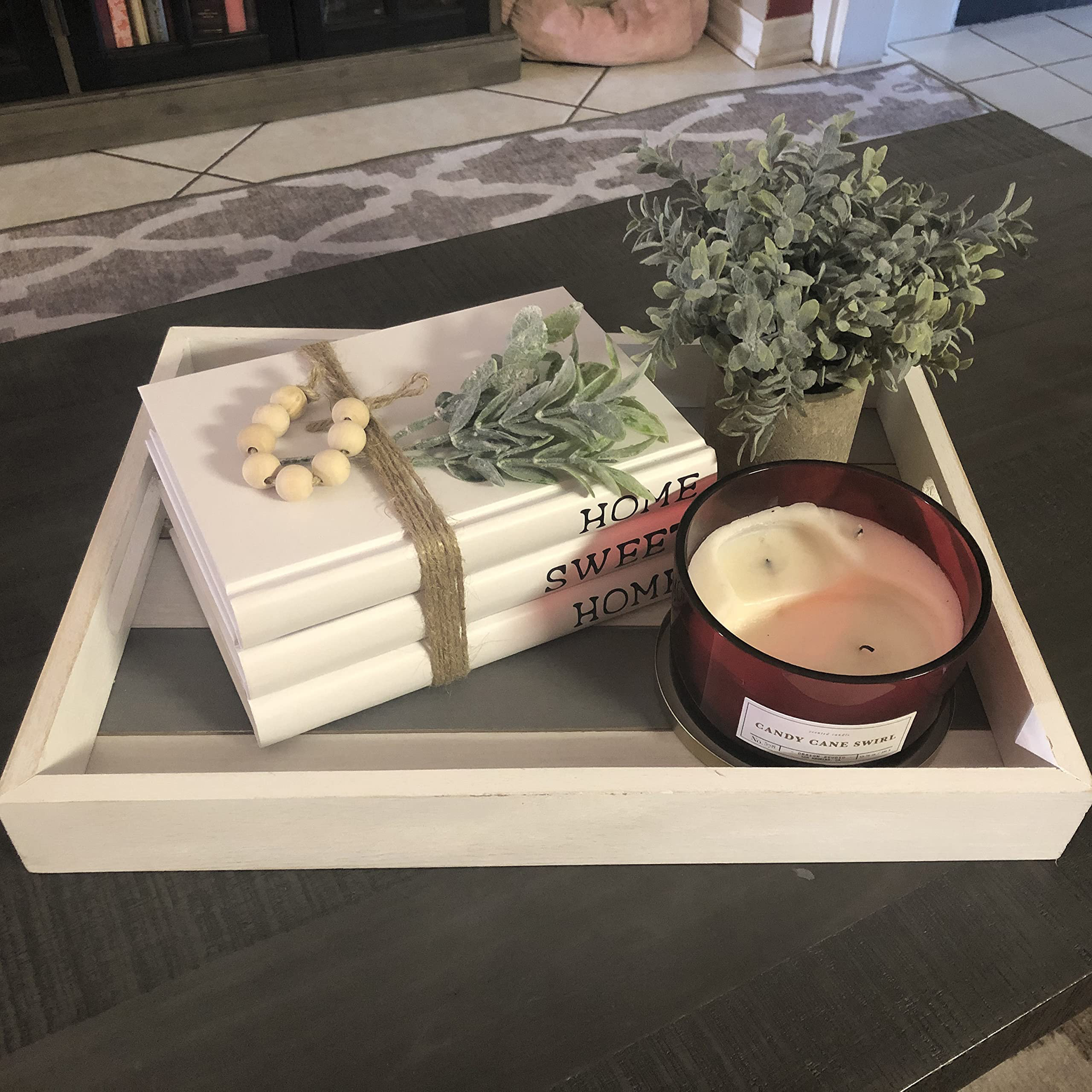 Dakota Fields Stacked Books for Decorating Coffee Tables and Bookshelf ...