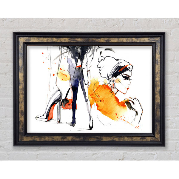 Canora Grey Shoes Bag Done - Single Picture Frame Print | Wayfair.co.uk