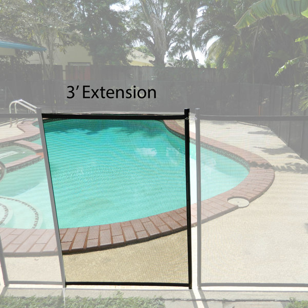 PoolfenceDIY Add-on Extension Kit Vinyl Fencing | Wayfair