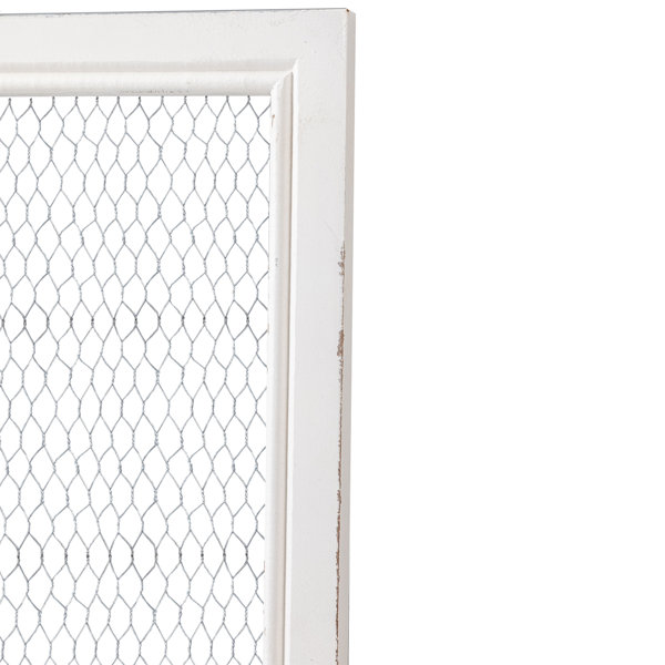 Lark Manor™ Large Wire White Framed Bulletin Boards For Walls ...