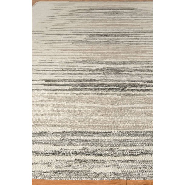 Exquisite Rugs Scandinavian Handmade Hand Loomed Wool Rug | Wayfair