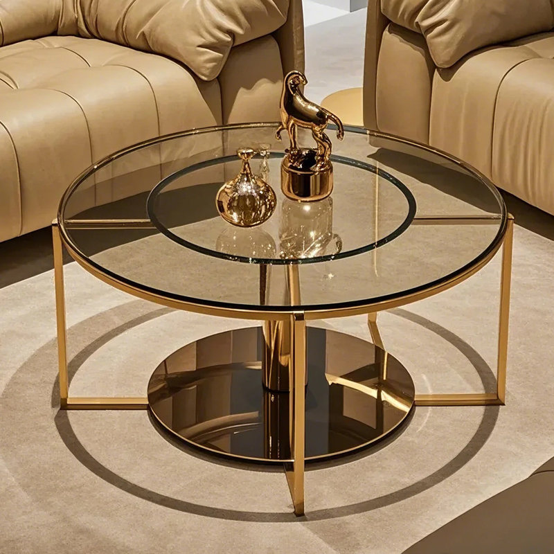 Nuojie Tempered Glass Table Top & Reviews | Wayfair