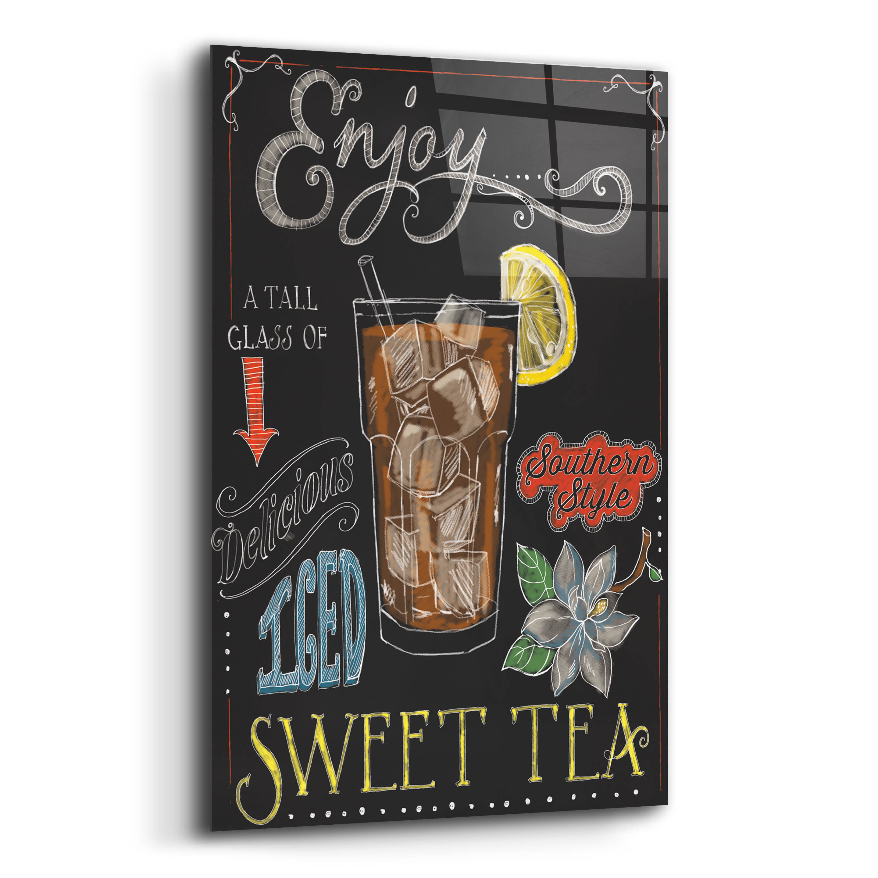 Winston Porter 'Iced Tea' by Fiona Stokes-Gilbert Acrylic Glass Wall ...