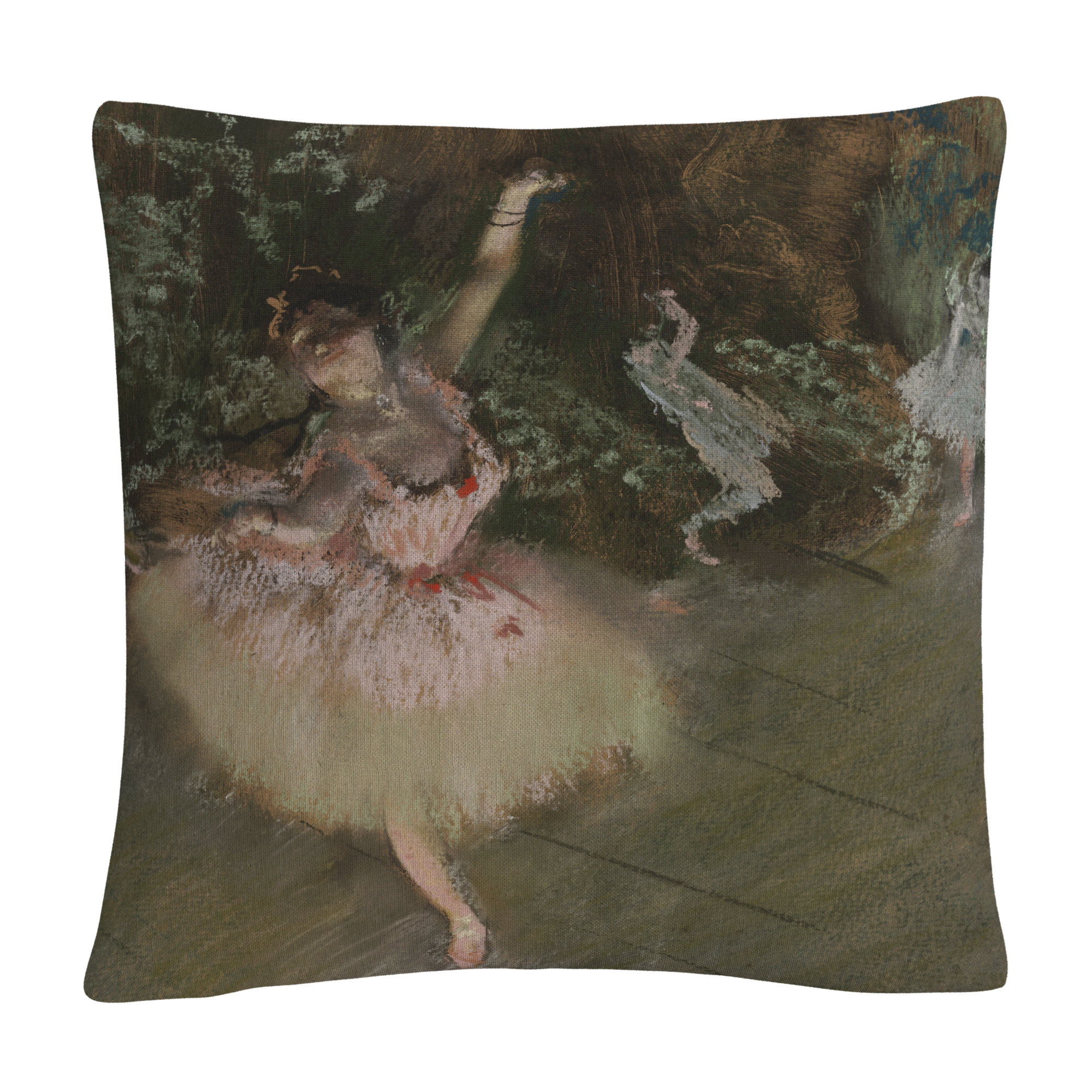 Trademark Fine Art Edgar Degas Throw Pillow | Wayfair