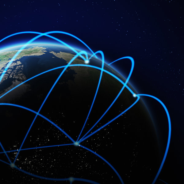 17 Stories Global Communication by Loops7 - No Frame Art Prints on ...